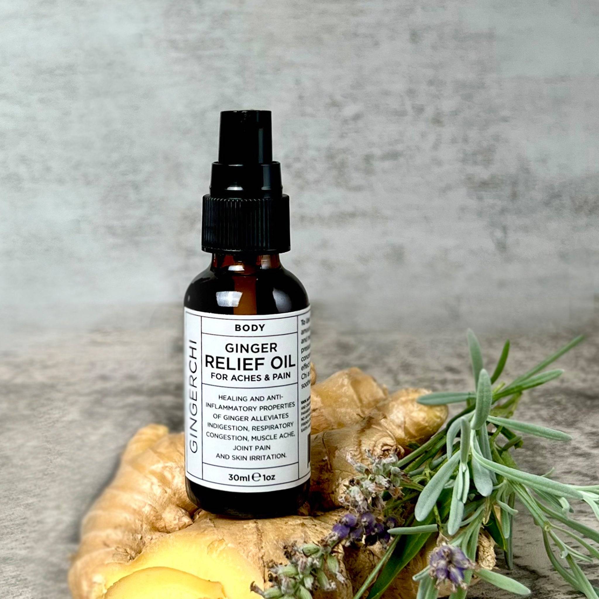 GingerChi Pain Relief Treatment Oil for Muscle ache